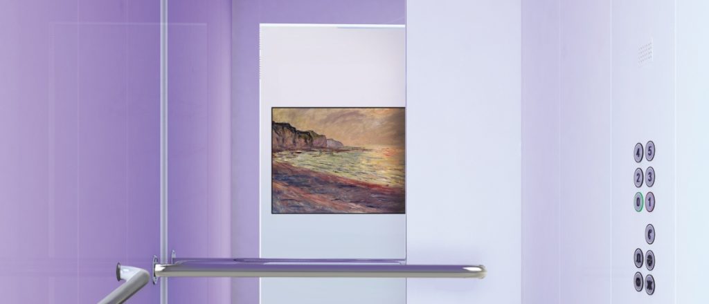 Swan Passenger Lift Cabin | Ametal Elevator Cabins