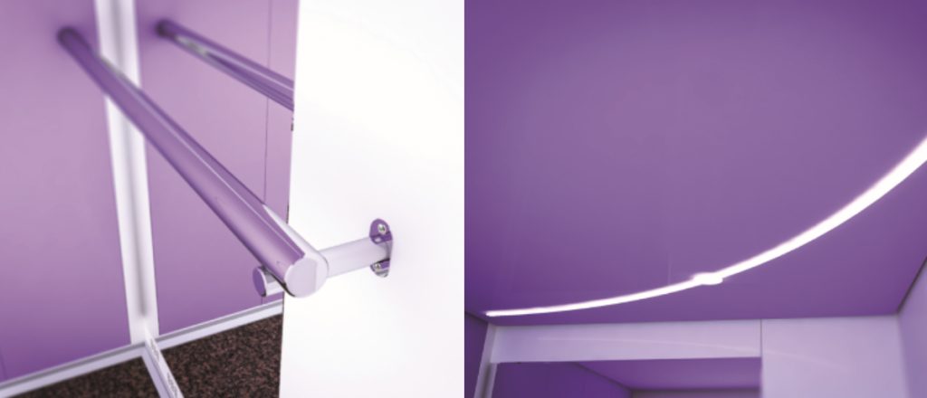 Swan Passenger Lift Cabin | Ametal Elevator Cabins